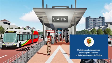Dakar Bus Rapid Transit Brt Présentation Du Projet Youtube