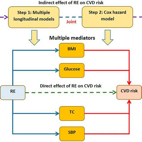 Flow Chart Of The Multivariate Joint Modeling Approach Note Cvd