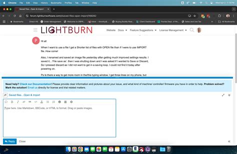 Saved Files Open Import LightBurn Software Questions LightBurn Software Forum