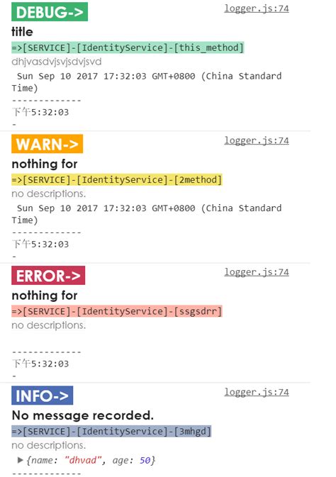 Ws Logger Generic Npm