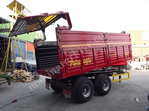 2 Dingil Tır Tipi Damperli Römork 14 Ton Palazoğlu