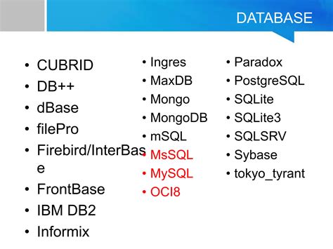 Sistem Informasi Kesehatan Bagian 5 Server Dan Databasepptx
