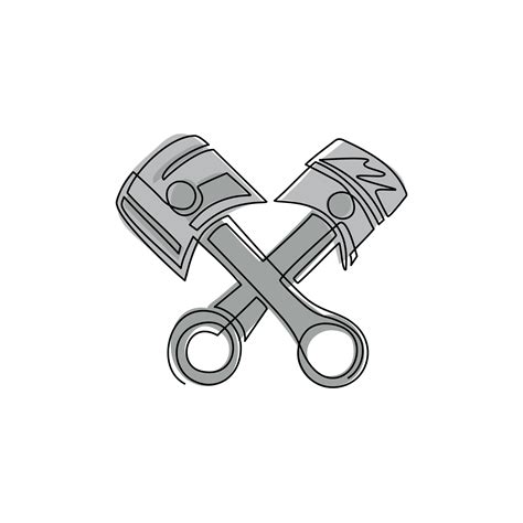 Crossed Pistons Clipart