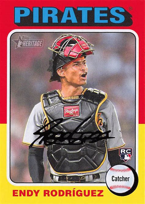 2024 Topps Heritage 488 Endy Rodríguez Trading Card Database
