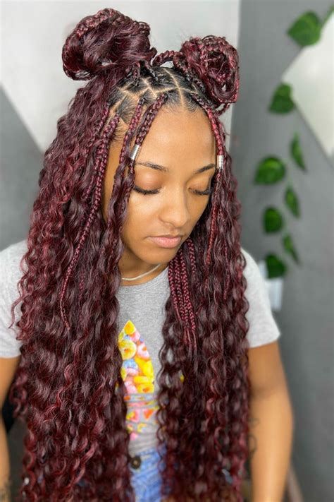 The Sexiest Ways To Wear Bohemian Braids Boho Braids Curly Craze