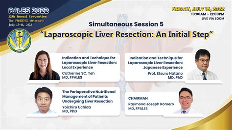 Simultaneous Session 5 Laparoscopic Liver Resection
