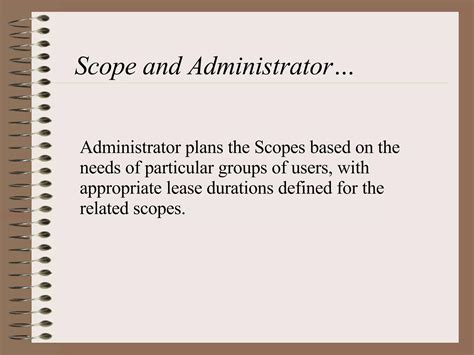 Dynamic Host Configuration Protocol Ppt
