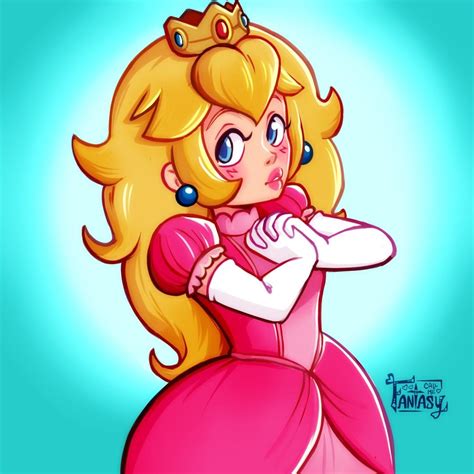 Princess Peach🍑[fanart] R Supermario