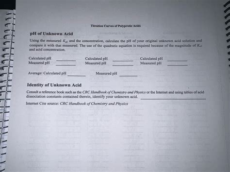 Titration Curves Of Polyprotic Acidsneed Help With