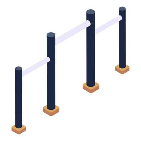 Hurdle Generic Isometric Icon