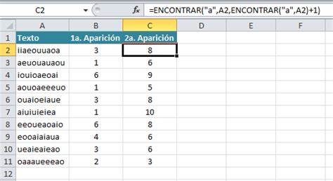 Tutorial Excel Función Encontrar Excel Total