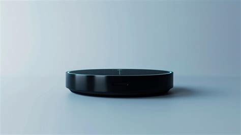 Modern Smart Device On Table Virtual Assistant Technology Image