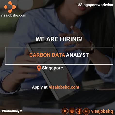 Urgently Hiring Carbon Data Analyst Relocate To Singapore With Work