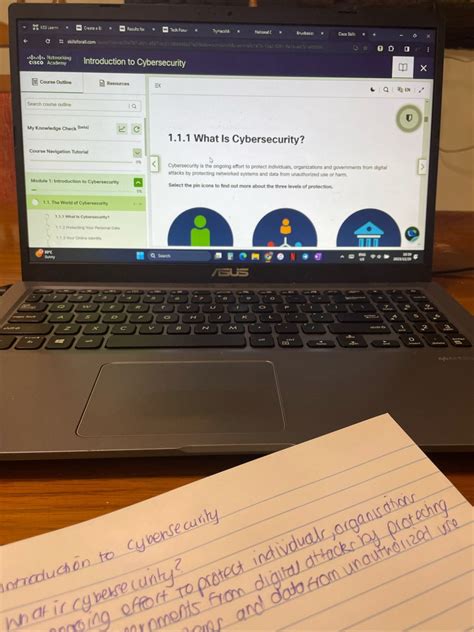 Cybersecurity Cisco Cisconetworkingacademy Lindokuhle Dlamini