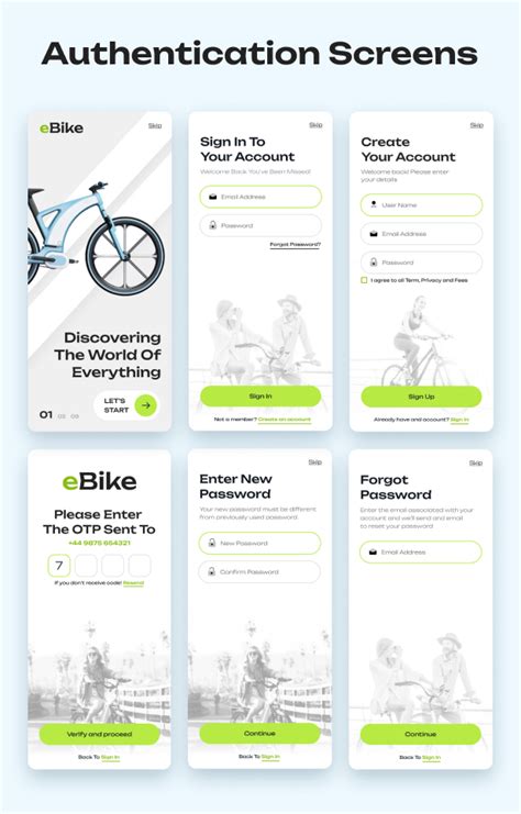 Ebike React Native Expo Ecommerce Mobile App Template Graphicfort
