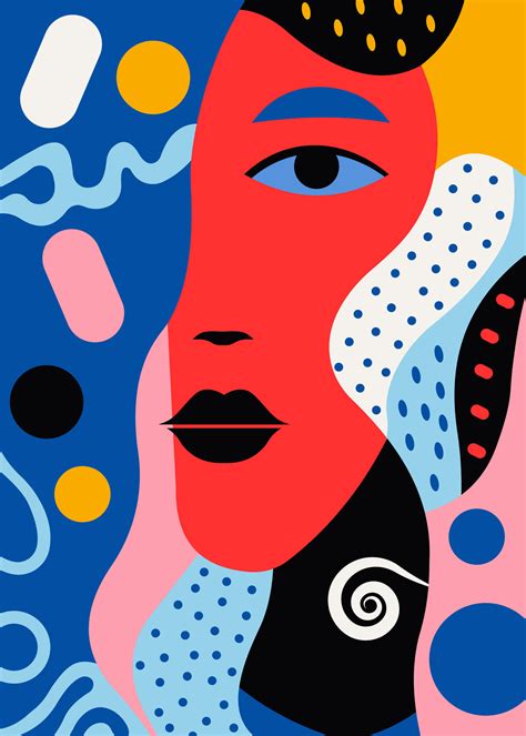 Vibrant Simple Organic Shapes 40181624 Vector Art At Vecteezy