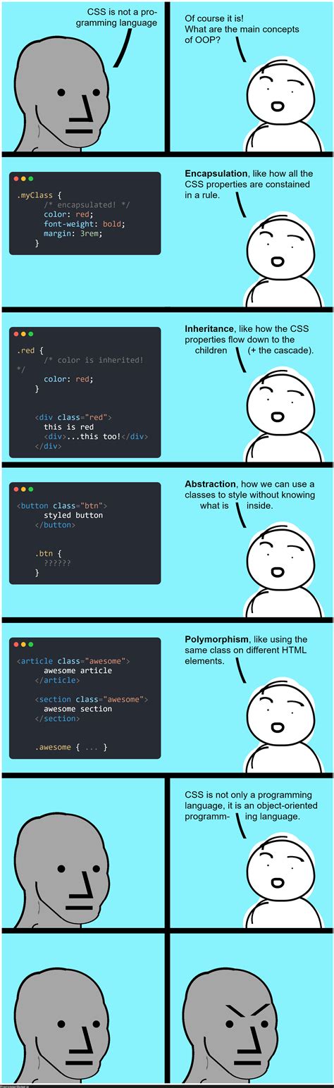 Css Is Not A Programming Language