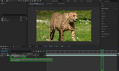 How To Use Opacity In After Effects Aejuice Com