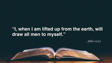 Your Daily Bible Verses — John 1232 — Integrated Catholic Life™