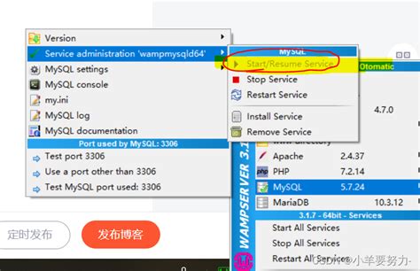 Wampserver橙色图标，服务无法启动情况解决橙色的wamp无反应 Csdn博客