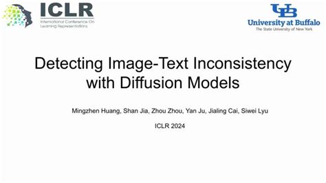 Siwei Lyu On Linkedin Detecting Image Text Inconsistency With Diffusion Models