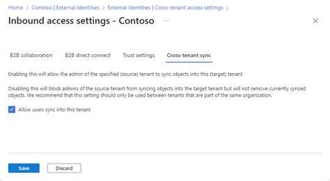 Configure Cross Tenant Synchronization Microsoft Entra Microsoft Learn