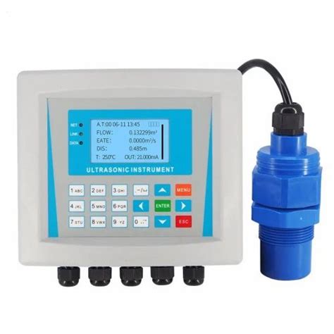 IndusWave Plastic Body Ultrasonic Open Channel Flow Meter For Industry At Piece In Raigad