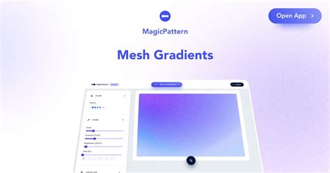 Mesh Gradients Generator By Magicpattern