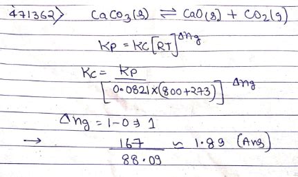 Calculate KC For The Reversible Process Given Below If KP And T AskIITians