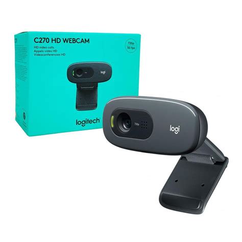 Webcam Logitech C Hd P Fps Kabum