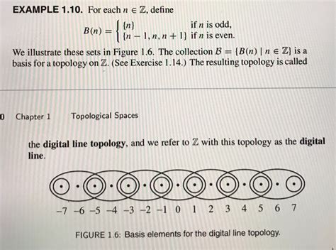 solved 1 14 let b be the collection of subsets of z used in