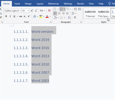 How To Create A Multilevel List In Word Design Talk