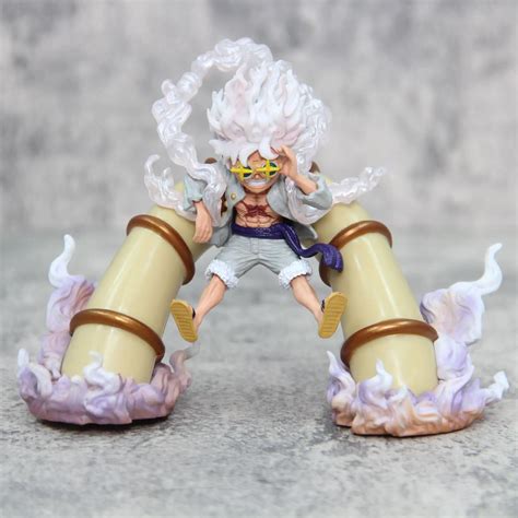 One Piece Figures 13cm Nika Luffy Statue One Piece Anime Figure One