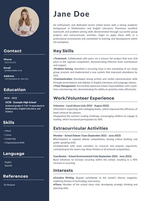 How To Write Your First Cv A Guide For Young Job Seekers Regenerate