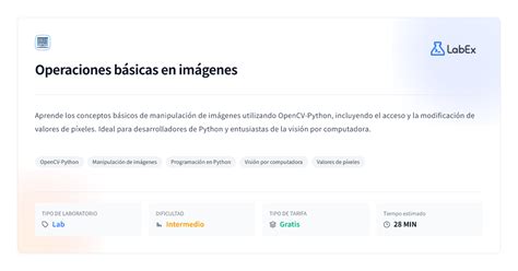 tutorial de opencv python manipulación de imágenes programación en python labex