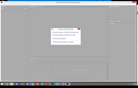 Solved Character Animator Not Responding After Loading Adobe Product