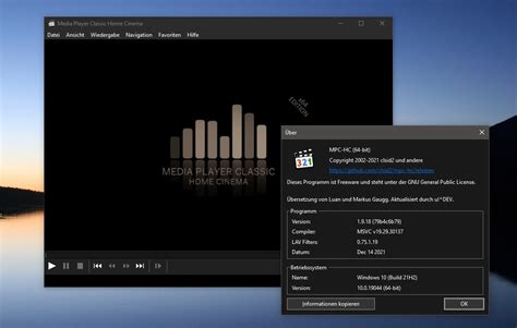 Media Player Classic MPC HC Mit Weiteren Verbesserungen Deskmodder De