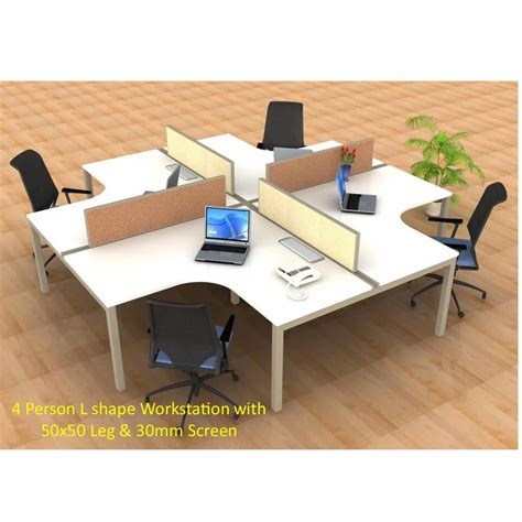 Particle Board 4 Seater Modular Office Workstation At ₹ 28000 Piece In Indore