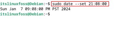 How To Set The Time On Debian Its Linux FOSS