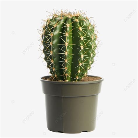 냄비에 자라는 선인장 식물 화분에 심은 꽃 선인장 공장 초록 Png 일러스트 및 이미지 에 대한 무료 다운로드 Pngtree
