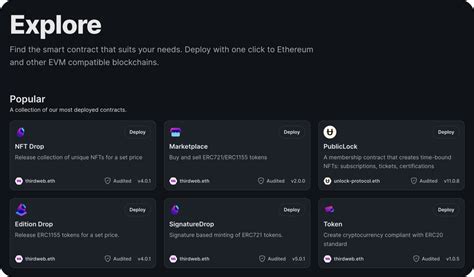 Introducing thirdweb Explore
