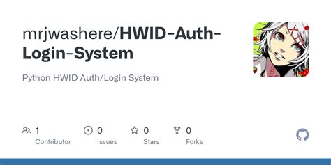 github mrjwashere hwid auth login system python hwid auth login system