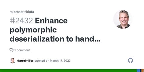 Enhance Polymorphic Deserialization To Handle Multi Level Inheritance · Issue 2432 · Microsoft
