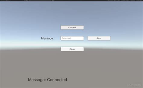 Unity中websocket的简单使用树下野兽的技术博客51cto博客