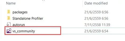 วธตดตงโปรแกรม Microsoft Visual Studio Community 2015 Update 3 CS Developers