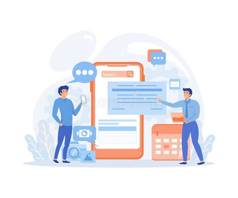 Business Team Working Concept Digital Mobile Application Development And Design Process Stock