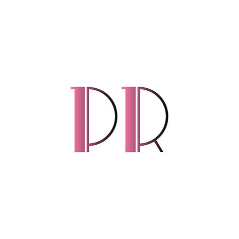 Premium Vector Pr Monogram Logo Design