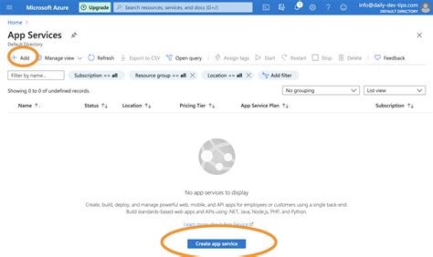 Deploying A Node App To Azure