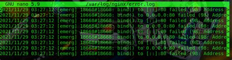 nginx service的作业失败因为控制进程已退出错误代码为 有关详细信息请参阅systemctl状态nginx service和journalctl xeu nginx