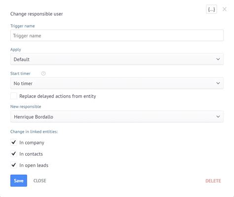 the triggers user manual